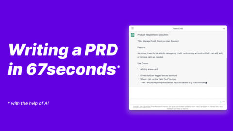 Writing a Product Requirements Document with AI in 67 seconds - Know your social